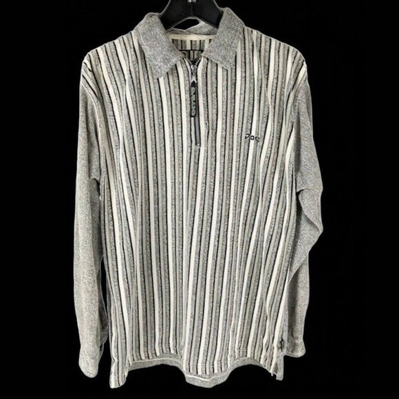 Paco | Shirts | Mens Vintage Paco Large Pull Over Sweater Terry Striped ...
